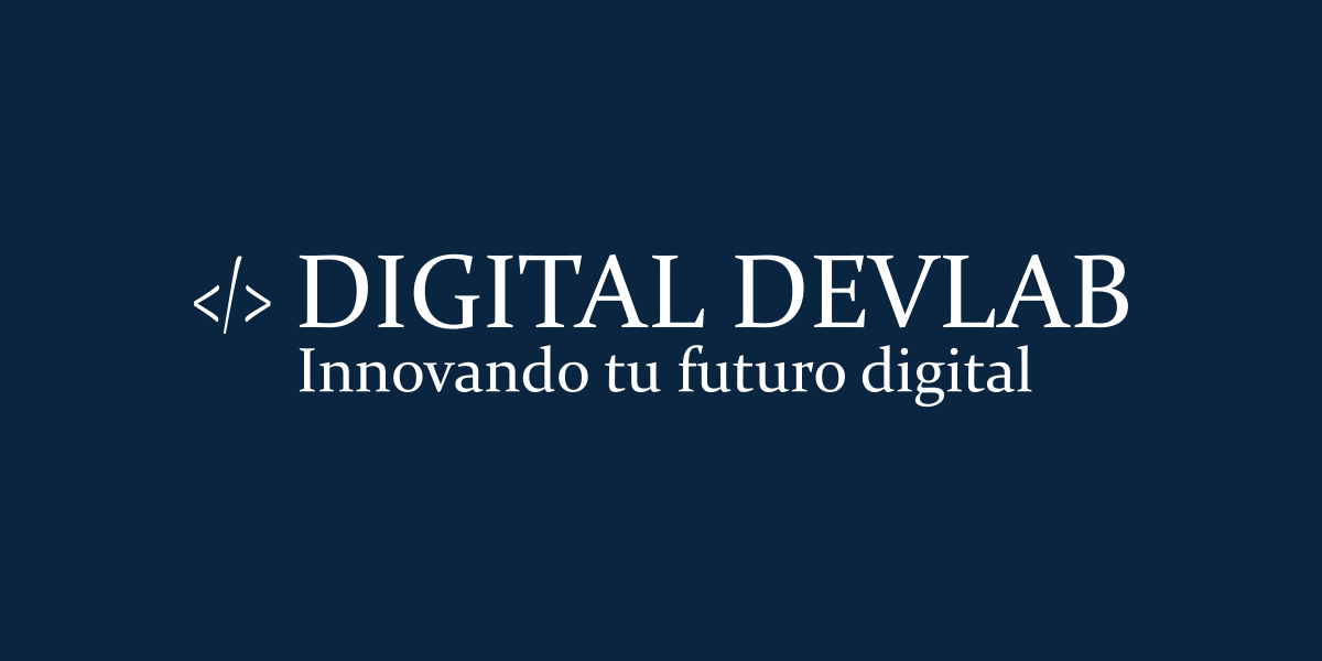 Digital Dev Lab - Tu sitio web de tecnología